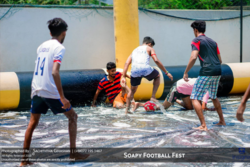 Soapyisland,soap football Sri Lanka