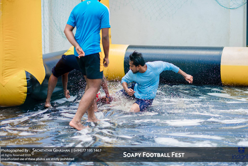 Soapyisland,soap football Sri Lanka